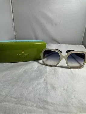 kate spade | Accessories | Kate Spade Karlee Glitter Square Sunglasses ...